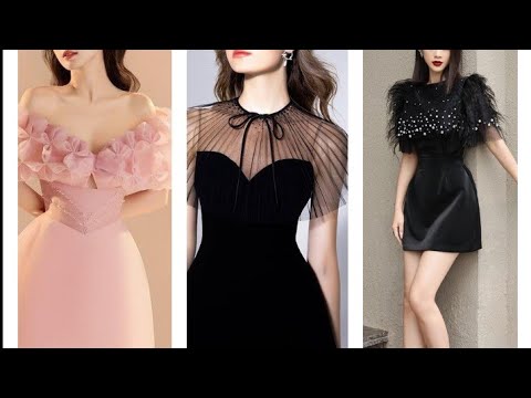 beautiful and elegant collection of short and trendy dresses - YouTube