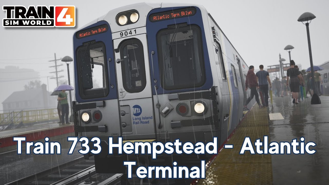 Train 733 Hempstead - Atlantic Terminal - LIRR Commuter - M9 - Train ...