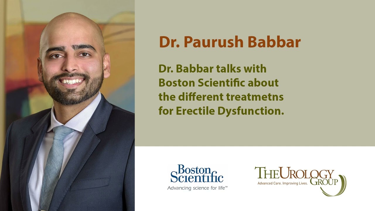 Dr Babbar Boston Scientific ED Treatments - YouTube
