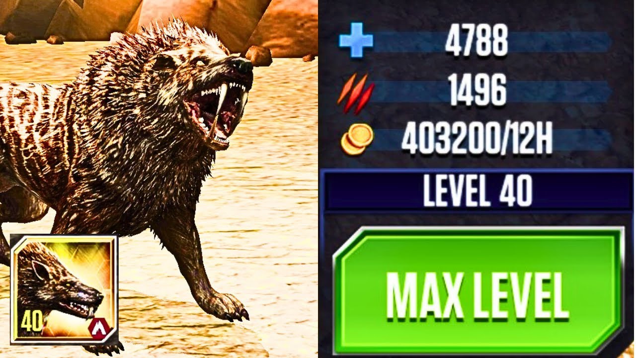 Mr.Raptor Mini Series - HYAENODON LEVEL-40 MAX (JURASSIC WORLD: THE ...