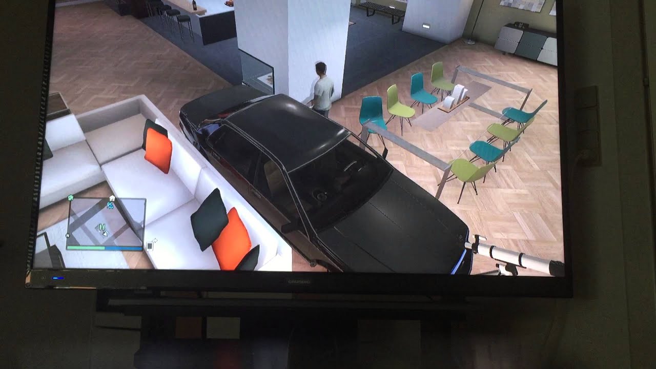 GTA V Online - Car inside my house - YouTube