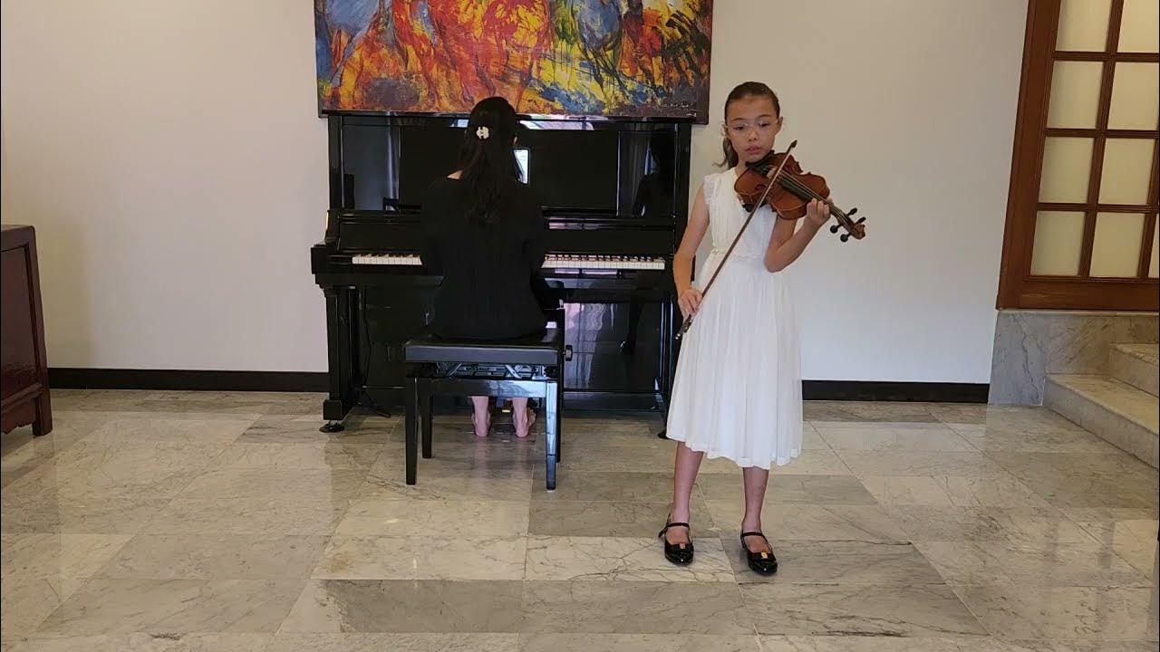 Vivienne Jahnke (9) - Allegro, 2nd movement from Sonata in D, HWV 371 ...