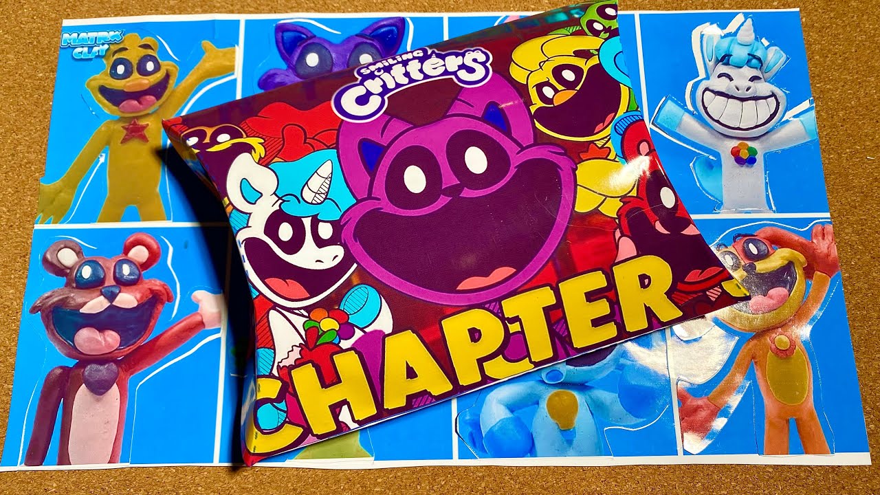 Smiling Critters Cartoon Unboxing Blind Boxes - Poppy Playtime Paper ...