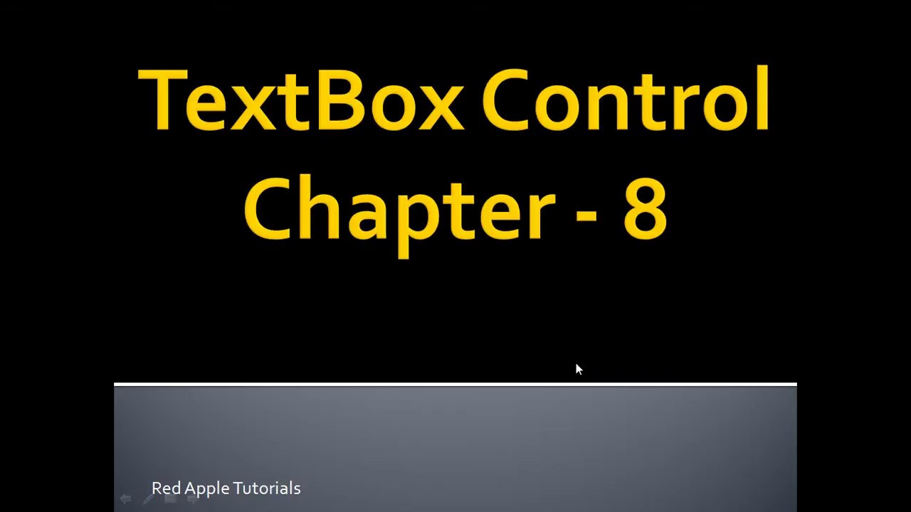 TextBox Control in asp.net (Chapter-8) in Hindi - YouTube