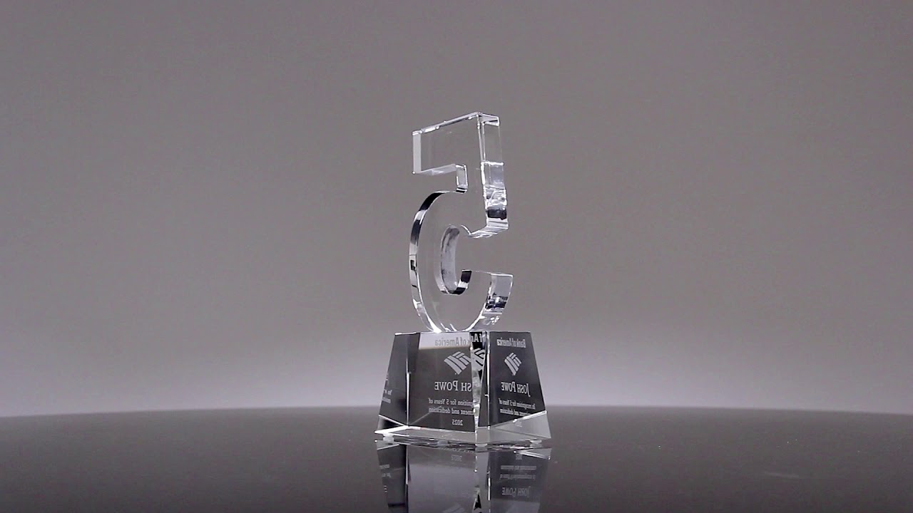 Crystal 5 Years Of Service Award - YouTube