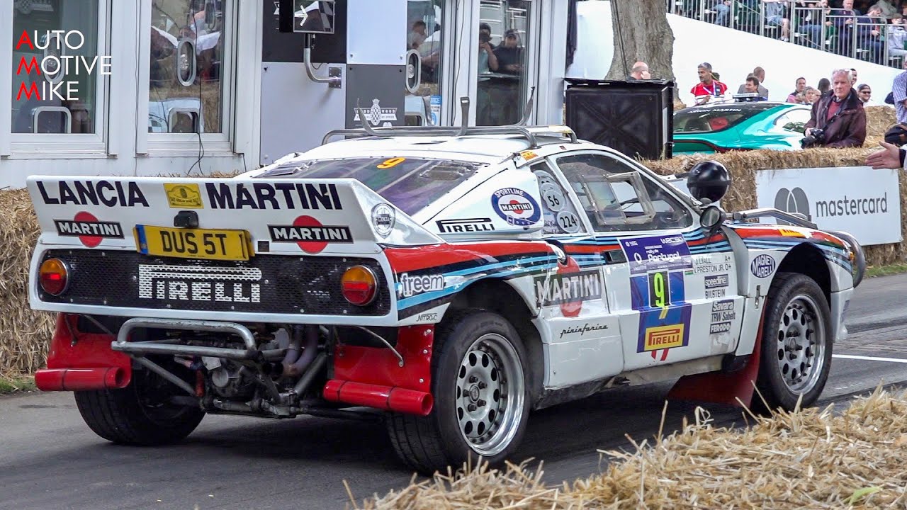 1983 Lancia Rallye 037 Group B at Goodwood Festival of Speed - YouTube