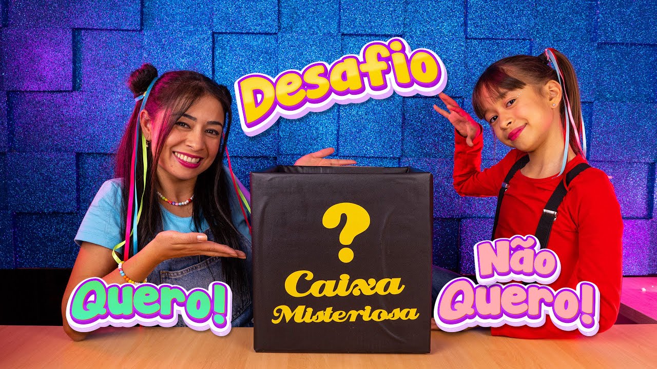 Desafio Quero, Não Quero com Gimoon e Minimoon - YouTube