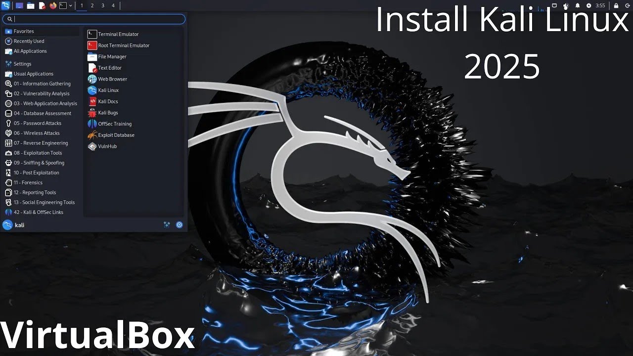 Como instalar Kali Linux en VirtualBox y un poco de como instalar Parrot OS - YouTube