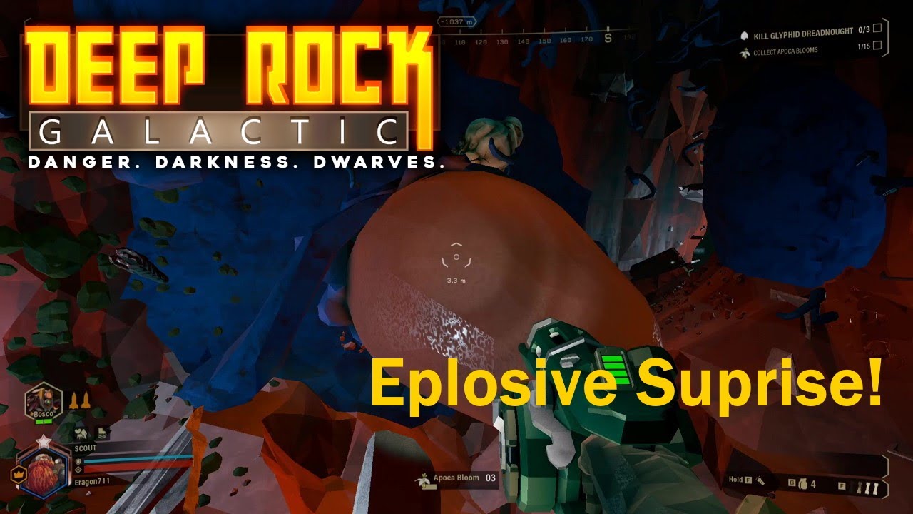 Deep Rock Galactic: Haz 4 Scout SOLO: Explosive Suprise! - YouTube