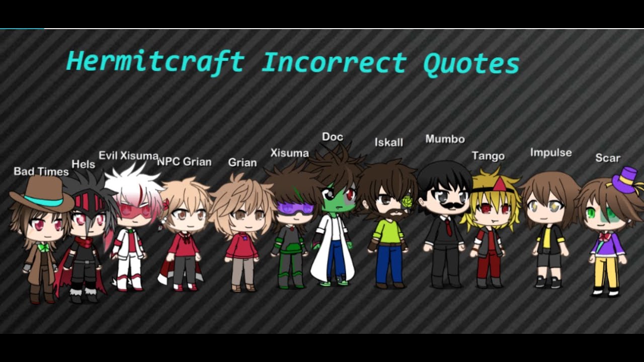 Hermitcraft Incorrect Quotes 1 - YouTube