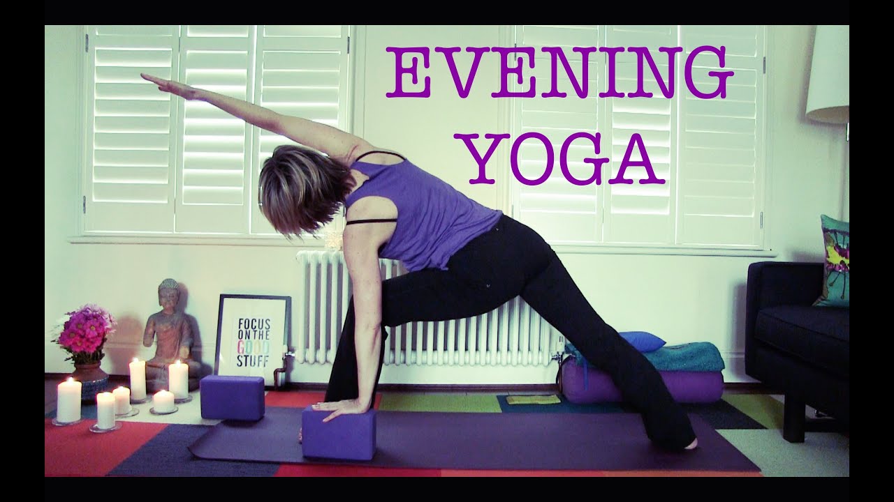 EVENING YOGA STRETCH :: 35 min Total Body Yoga Stretch #7 - YouTube