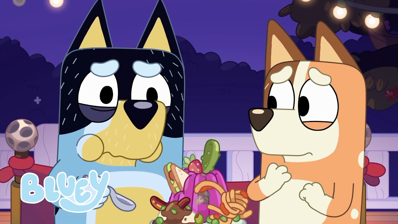 That's the Romance | Fancy Restaurant | Bluey - YouTube