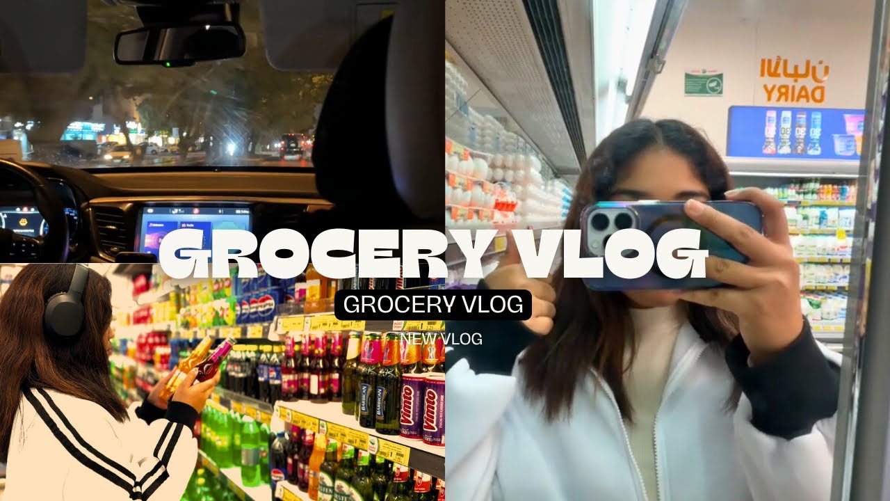mini vlog 01 | grocery vlog | restocking asmr🎧 - YouTube