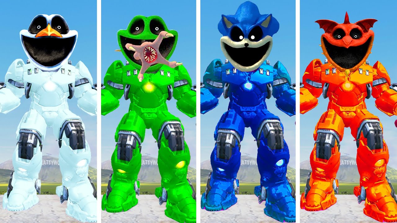 NEW MECHATITAN SONIC VS NEW MECHATITAN BIG PENGUIN - POPPY PLAYTIME ...