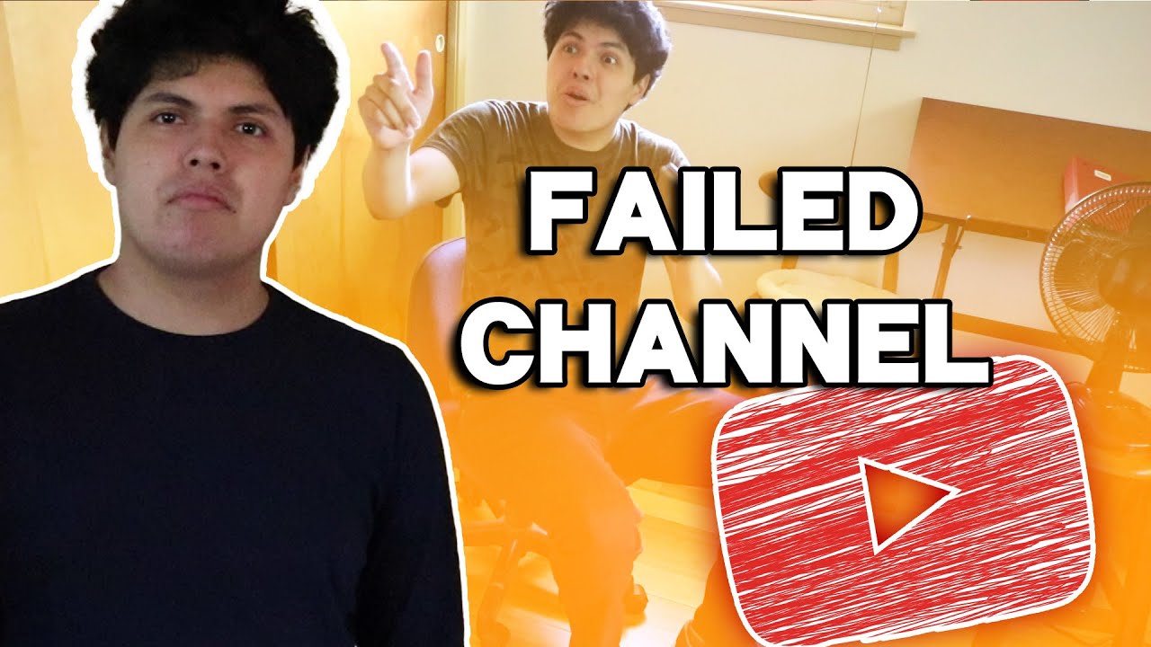 DONE WITH YOUTUBE? HAVING A FAILED CHANNEL - YouTube
