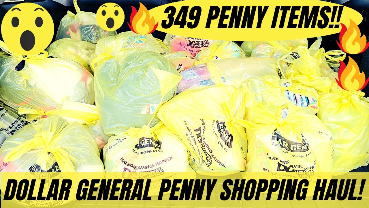 DOLLAR GENERAL PENNY SHOPPING HAUL!! | SO MANY PENNY ITEMS!! | MY PENNY ...