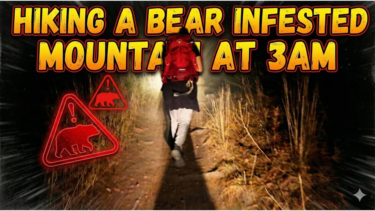 Hiking a Bear-Infested Mountain at 3:50 AM - YouTube