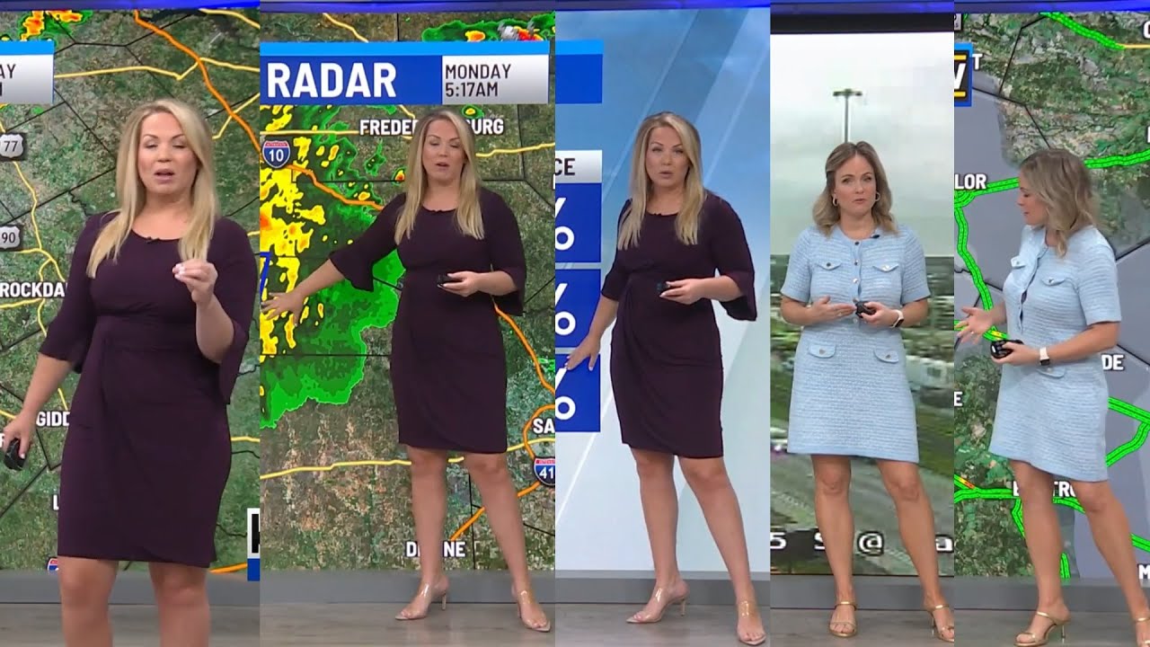 Kristen Currie and Erica Brennes from KXAN with the morning Weather and ...