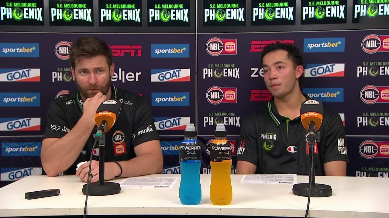 Josh King and Owen Foxwell press conference vs Illawarra Hawks - Round ...
