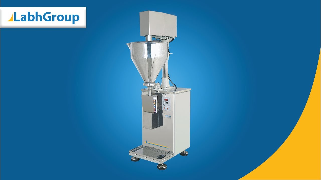 Semi-automatic screw filling machine for powder | Semi-automatic powder ...