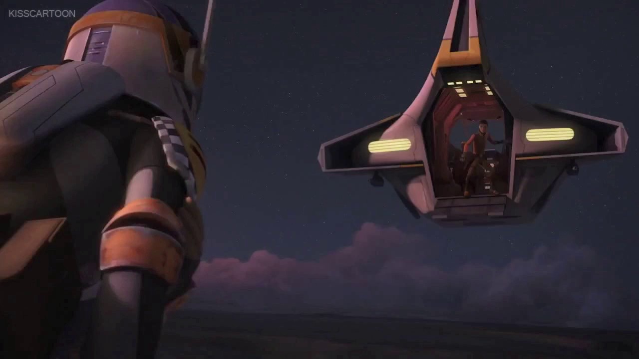 Fenn Rau Joins The Rebel Alliance | Star Wars Rebels - YouTube