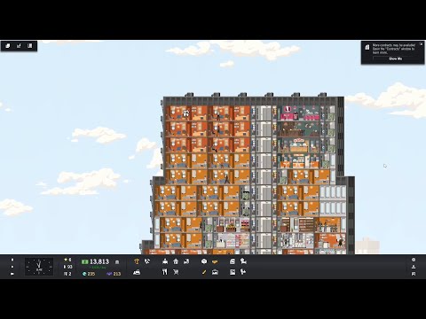 Building Apartments in MAXIMUM DIFFICULTY EVER - Project Highrise Gameplay Part 1 No Commentary