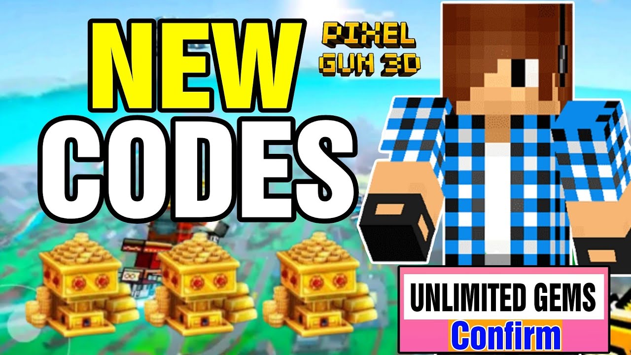 *UPDATE* PIXEL GUN 3D CODES NOVEMBER 2022 || PIXEL GUN 3D PROMO CODES ...