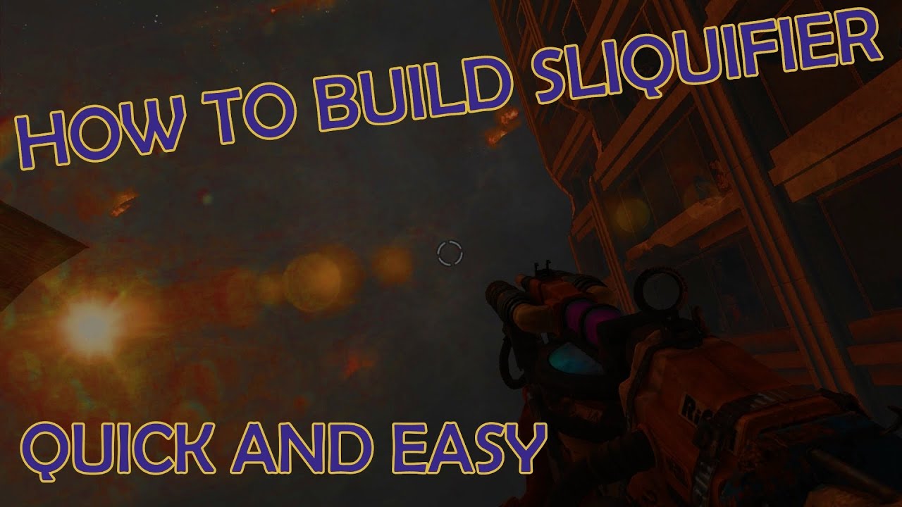 [QUICK GUIDE] HOW TO BUILD THE SLIQUIFIER ON DIE RISE *2024* - YouTube