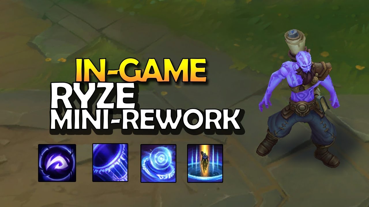 REWORK de RYZE | NÚMERO 80.000.000 *He perdido la cuenta* | IN-GAME | League of Legends - YouTube
