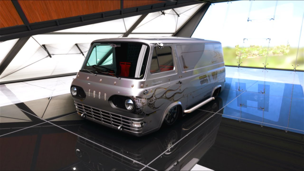 Forza Horizon 5 car pass 1951 Deberti ford econoline shop rod - YouTube