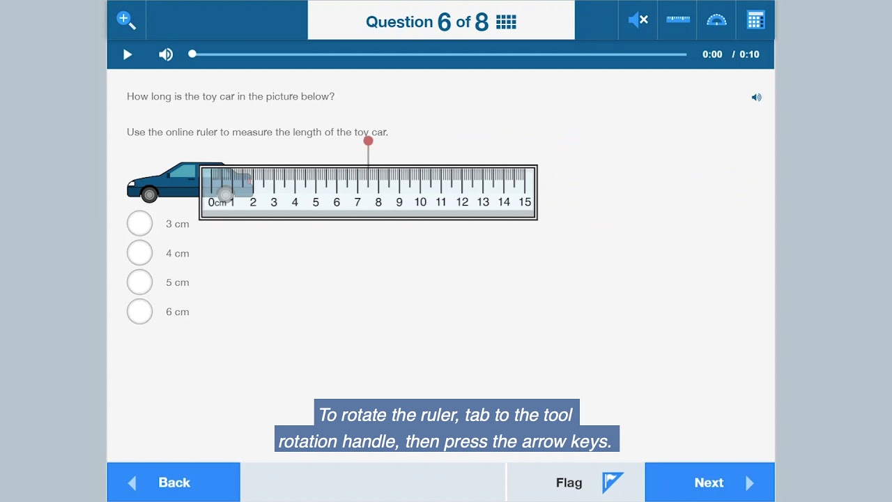 Using your keyboard to access the ruler - YouTube