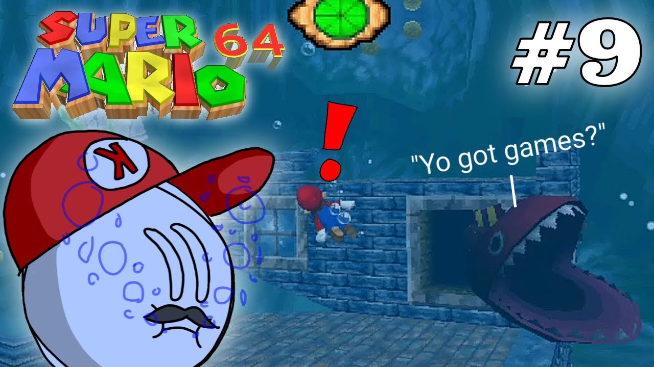 Exploring the Sea: Super Mario 64 DS part 9 The sea monster that ...