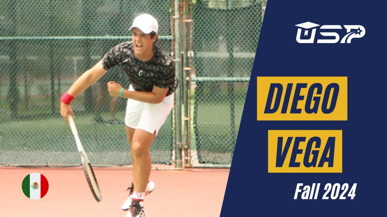 Diego Vega - Tennis Recruiting Video - Fall 2024 - YouTube