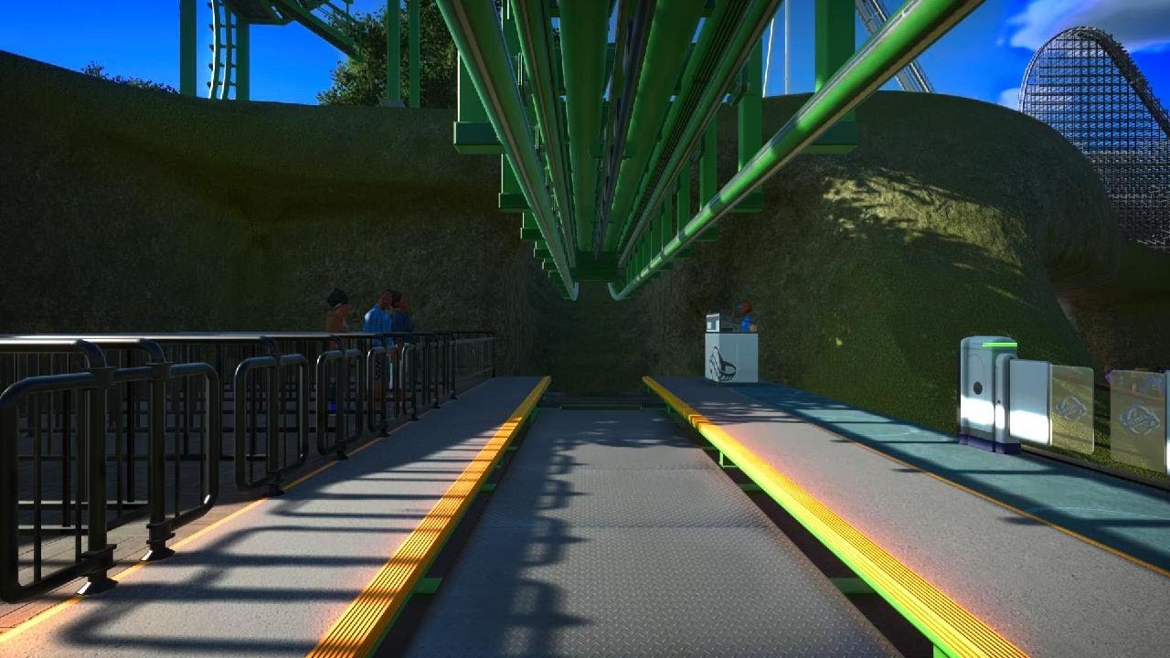 "The Giant" Custom Vekoma Giant Inverted Boomerang (Planet Coaster ...