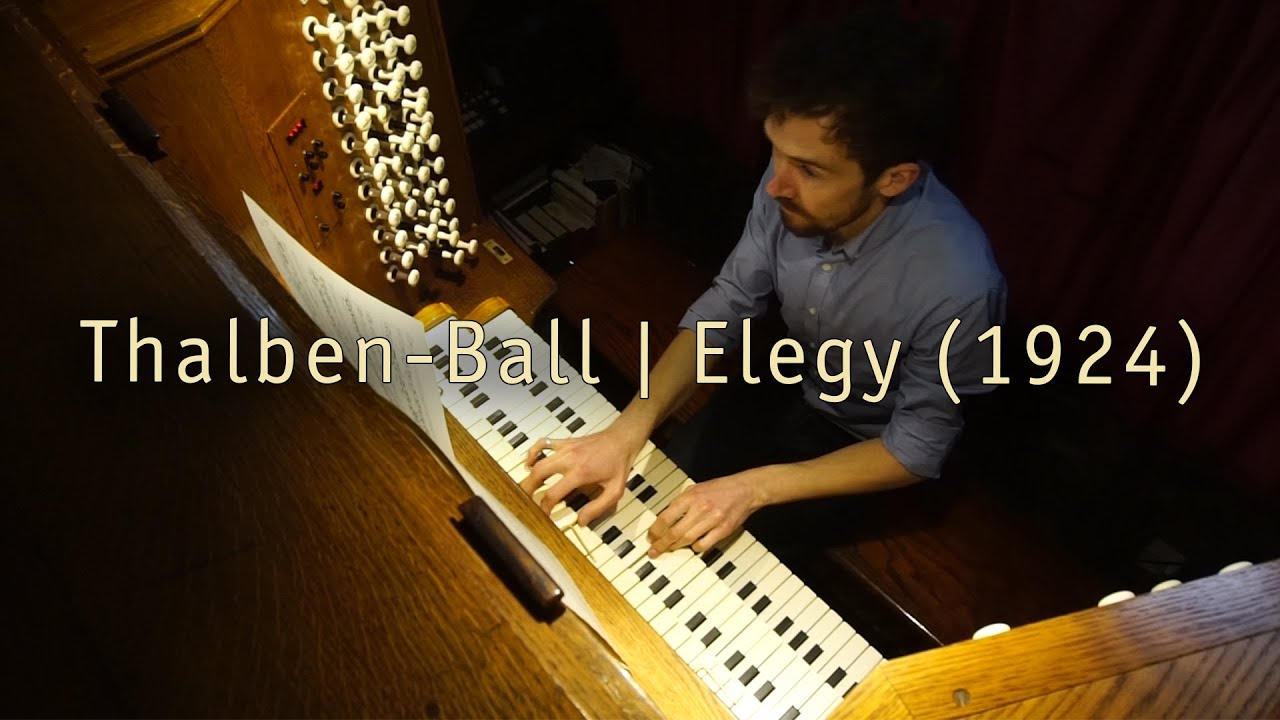 Thalben-Ball: Elegy (1924) | John Challenger, Salisbury Cathedral - YouTube