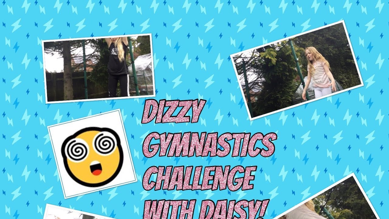 Dizzy gymnastics challenge 😂😂/with Daisy - YouTube