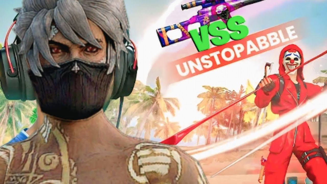 Silent Killer VSS 😱 | Solo vs Squad Unstoppable Gameplay🔥Free Fire Max ...