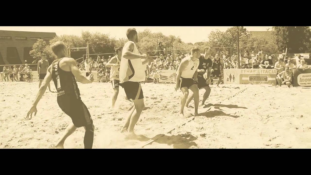 Sun. Sand. Beach handball. #02 Moving with the ball. Dribbling ...