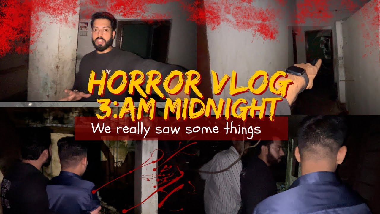 Haunted house vlog with friends | paranormal activity | real haunted ...