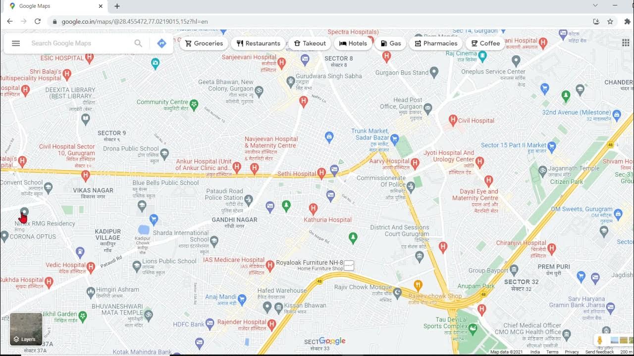 How to update google map satellite view - YouTube