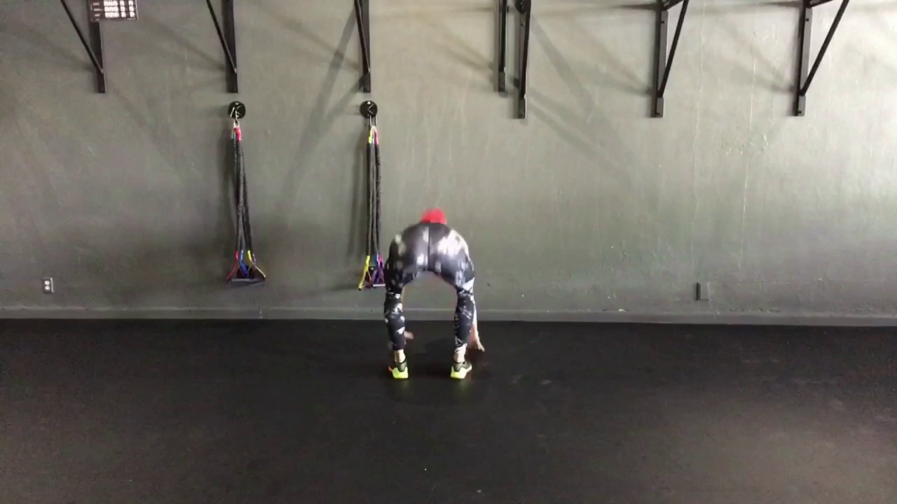 Burpee Target Jumps - YouTube