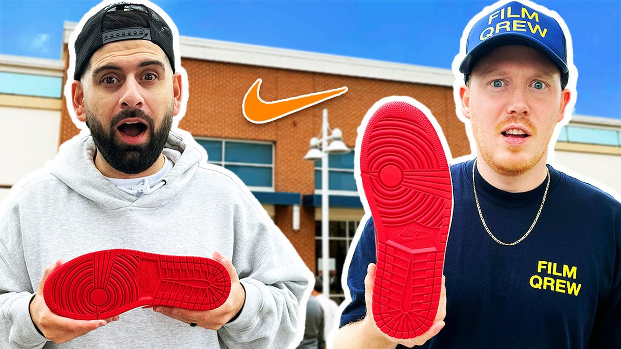 The BEST Sneaker At The Nike OUTLET CHALLENGE - YouTube