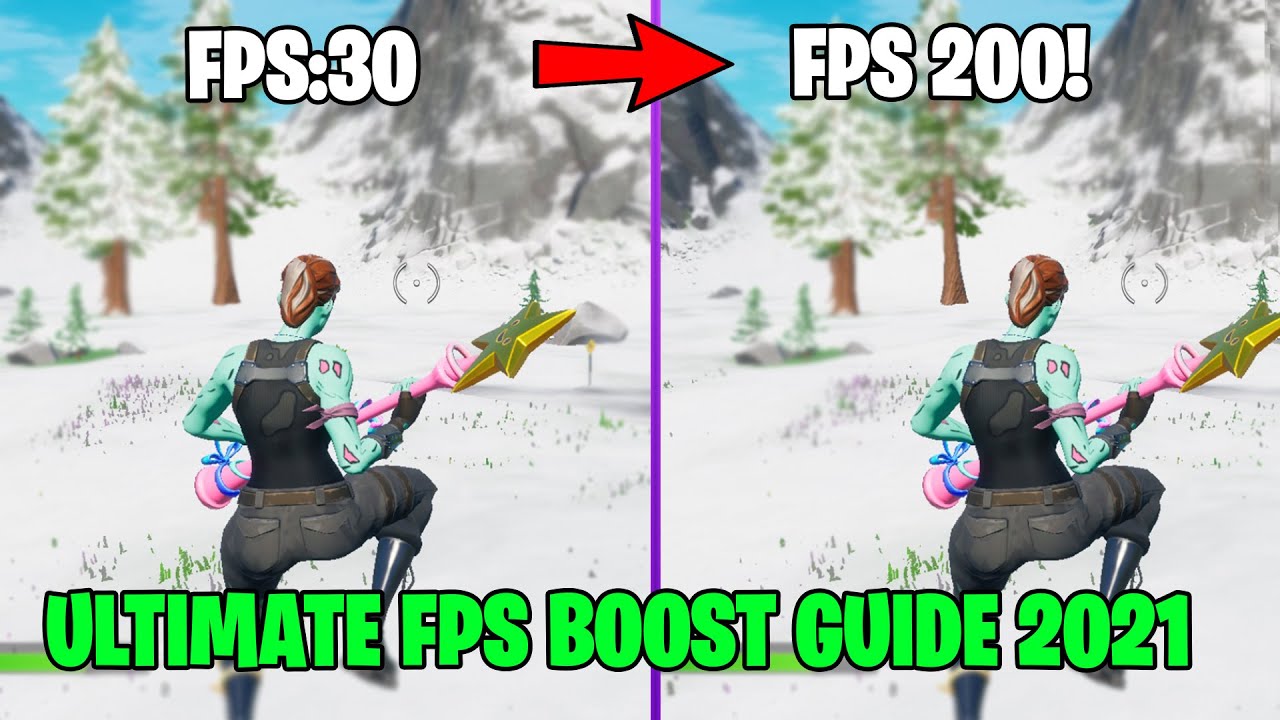 🔧*New* Ultimate FPS Boost Guide in Fortnite Season 5 |2021 | With ...
