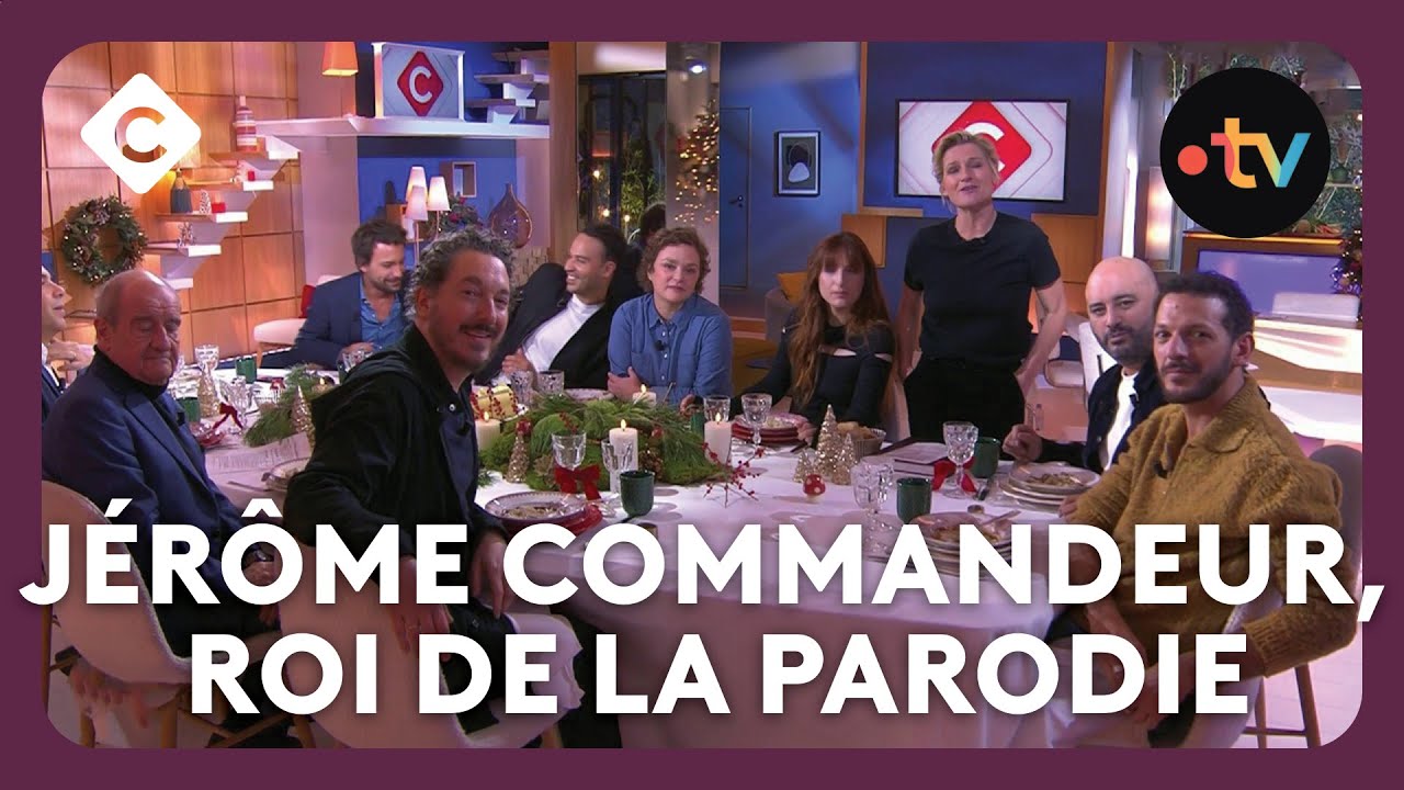 Jérôme Commandeur, roi de la parodie - C à vous : l’intégral - 16/12/2024 - YouTube