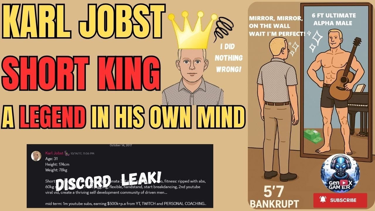 SHORT KING! KARL JOBST: A LEGEND In his own mind - YouTube