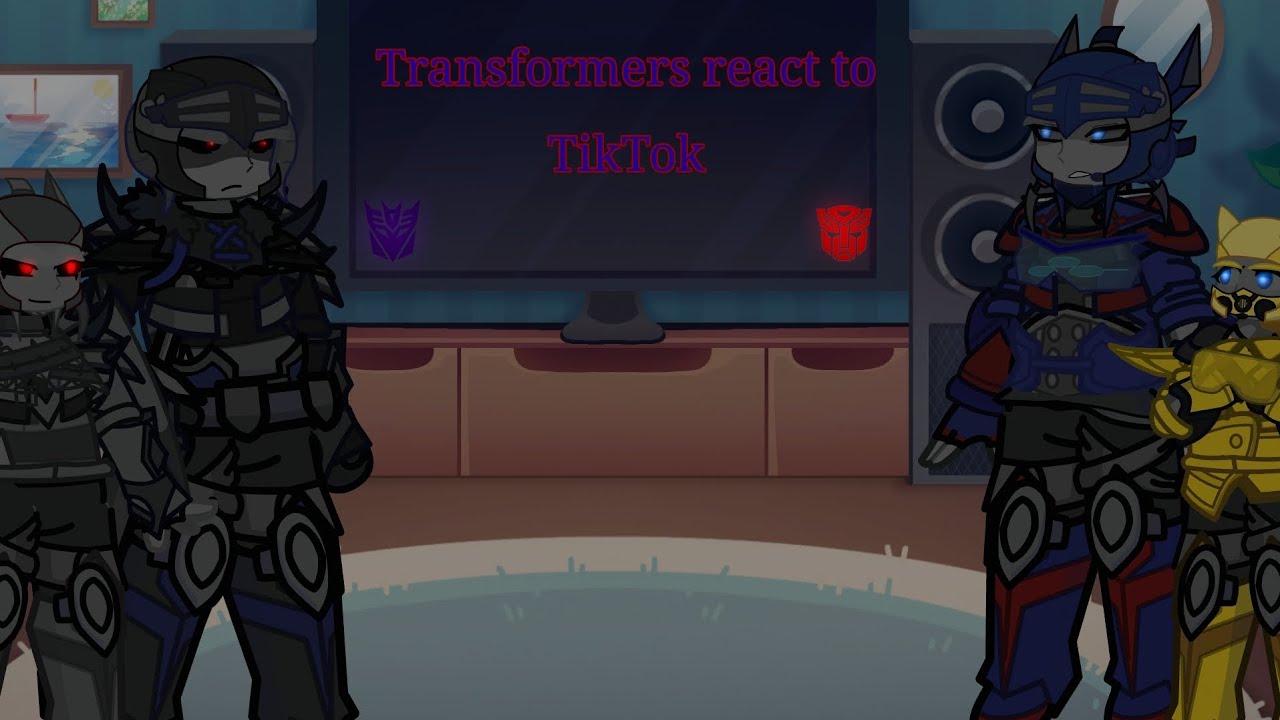 Transformers react to TikTok ♡ // Full reaction!// #transformers - YouTube