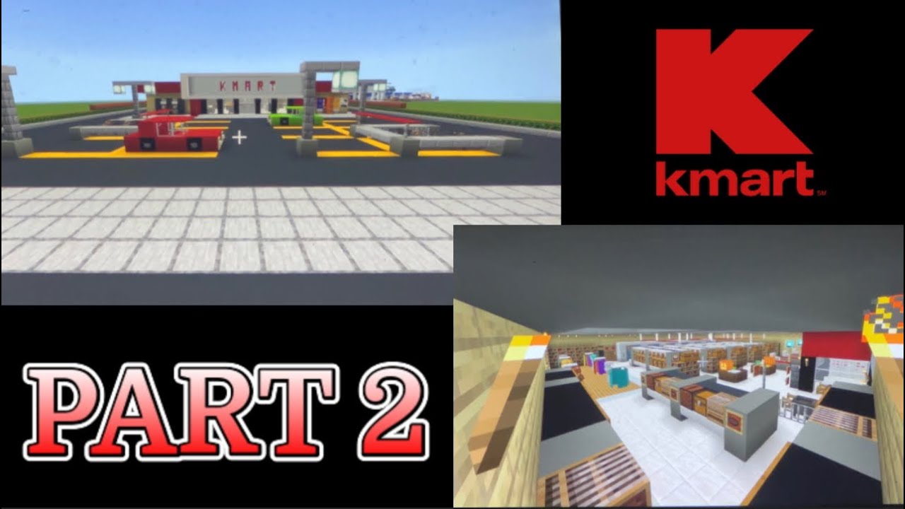 Minecraft Tutorial: How to Make A Kmart (Store) (Part 2) Inside w ...