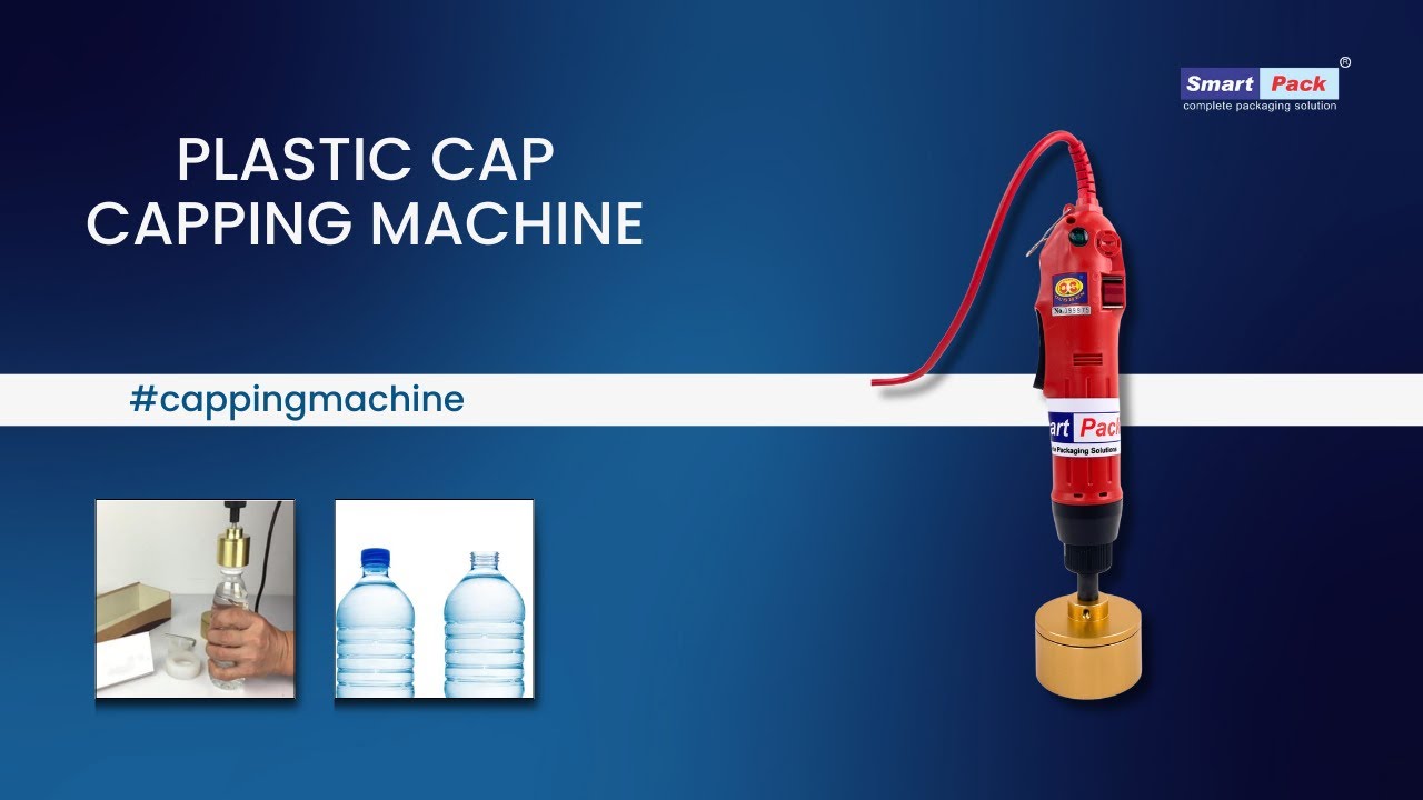 Cap Closing Machine For Plastic Bottle (Plastic Capping Machine ...