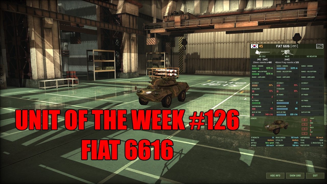 Unit of the week #126 (FIAT 6616) - YouTube