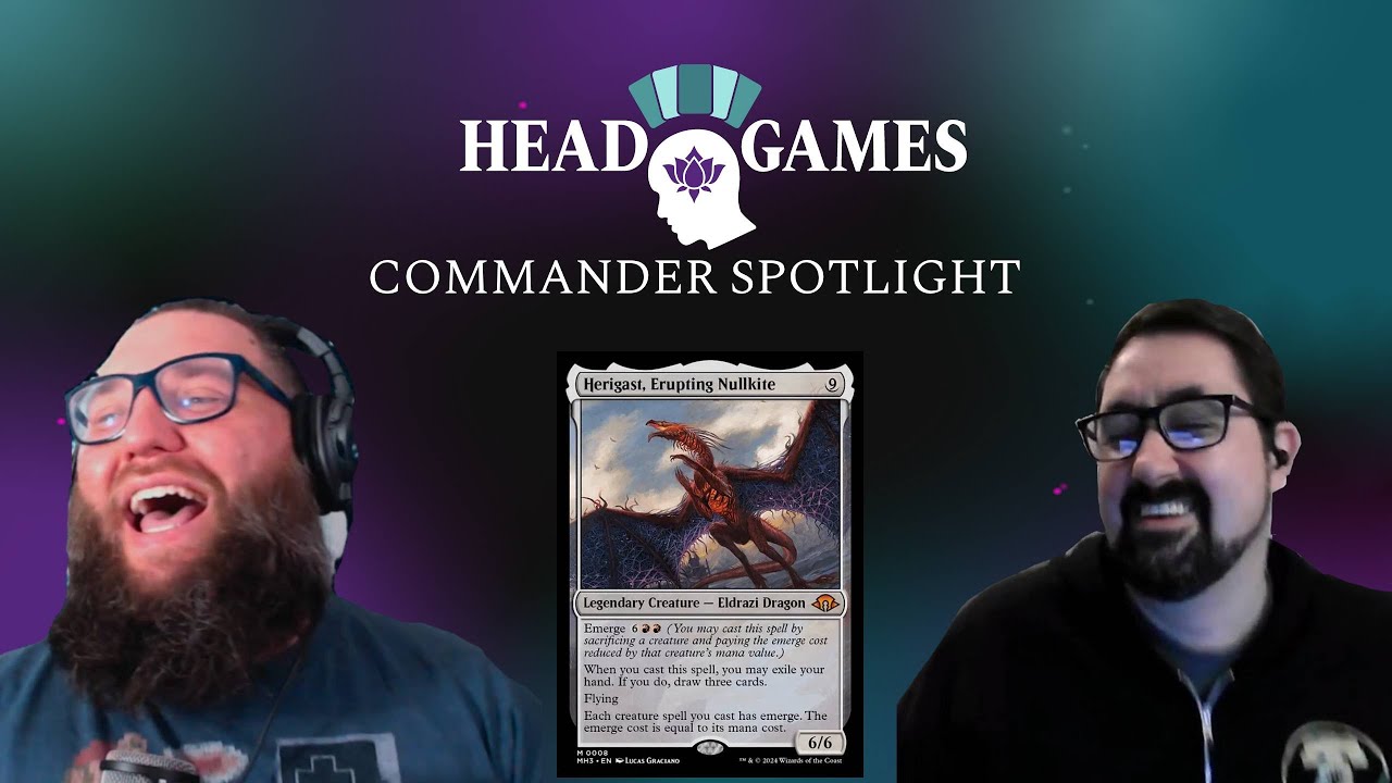 Head Games Commander Podcast | Commander Spotlight: Herigast, Erupting ...